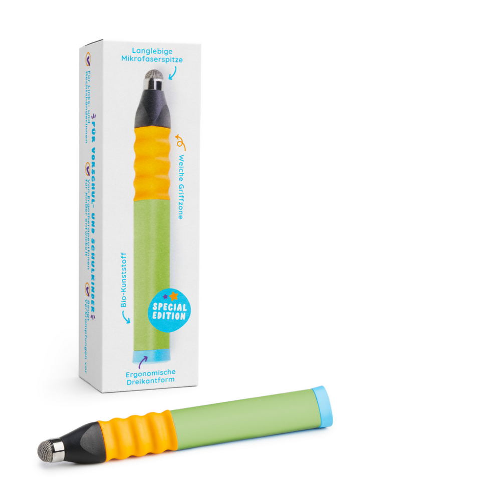 Ergonomic Stylus Pen for Kids 4+ | EDURINO